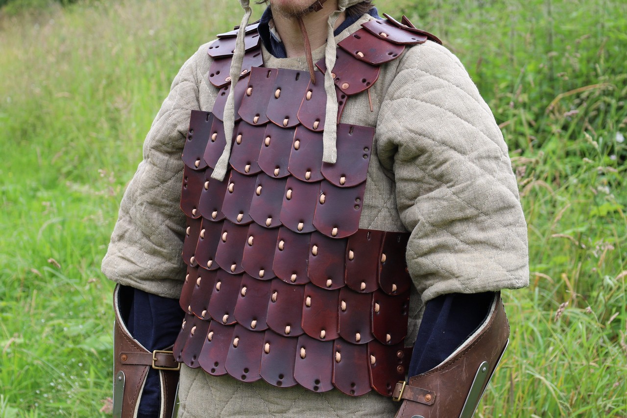 Armure en cuir, archer protection - l'Âge du Cuir